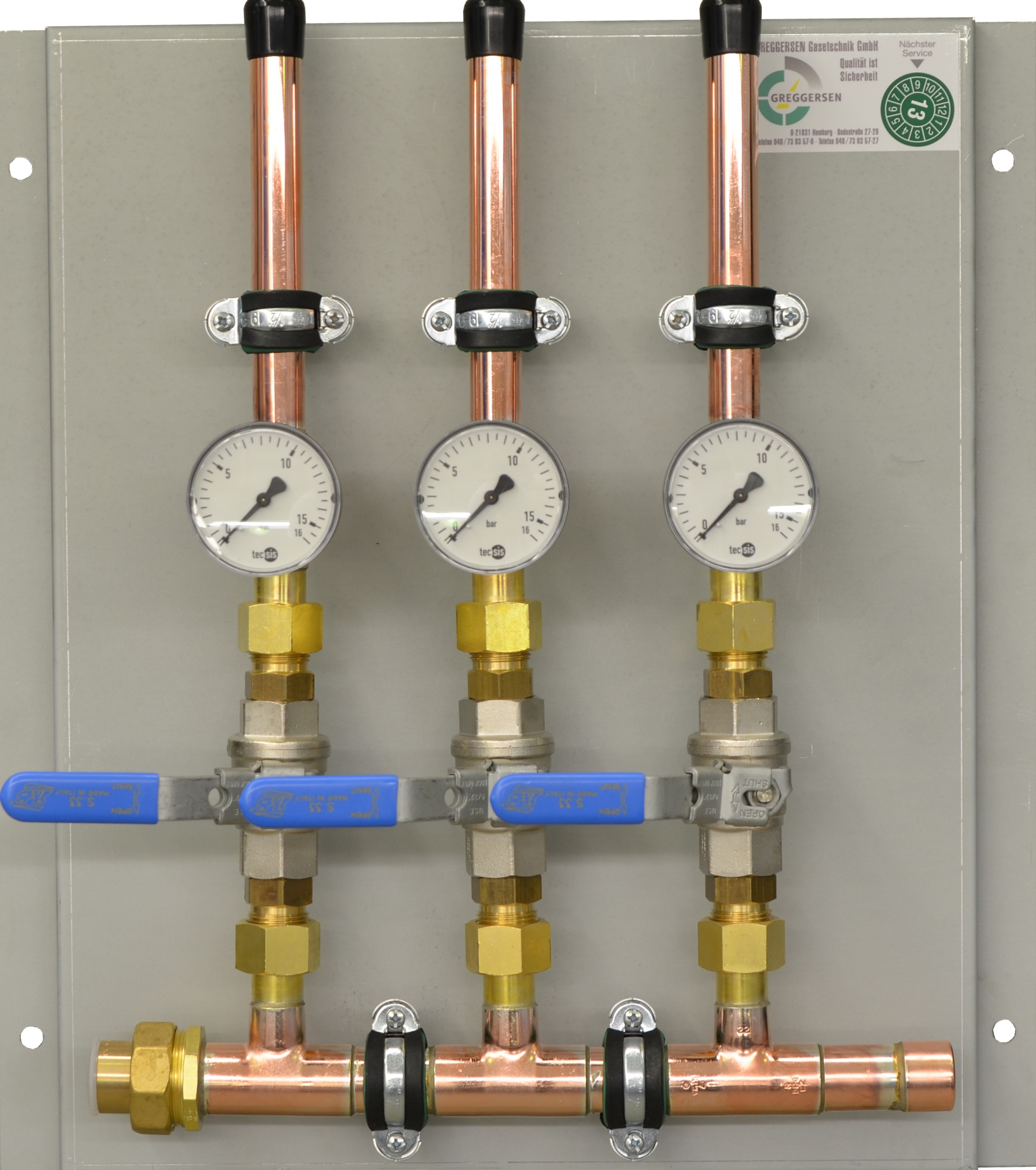 Manifold Panel 3-way Size 2